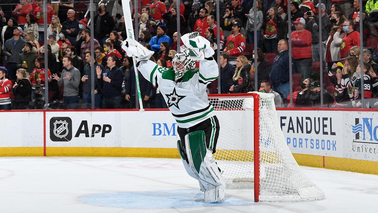 Oettinger makes 34-save shutout | Dallas Stars