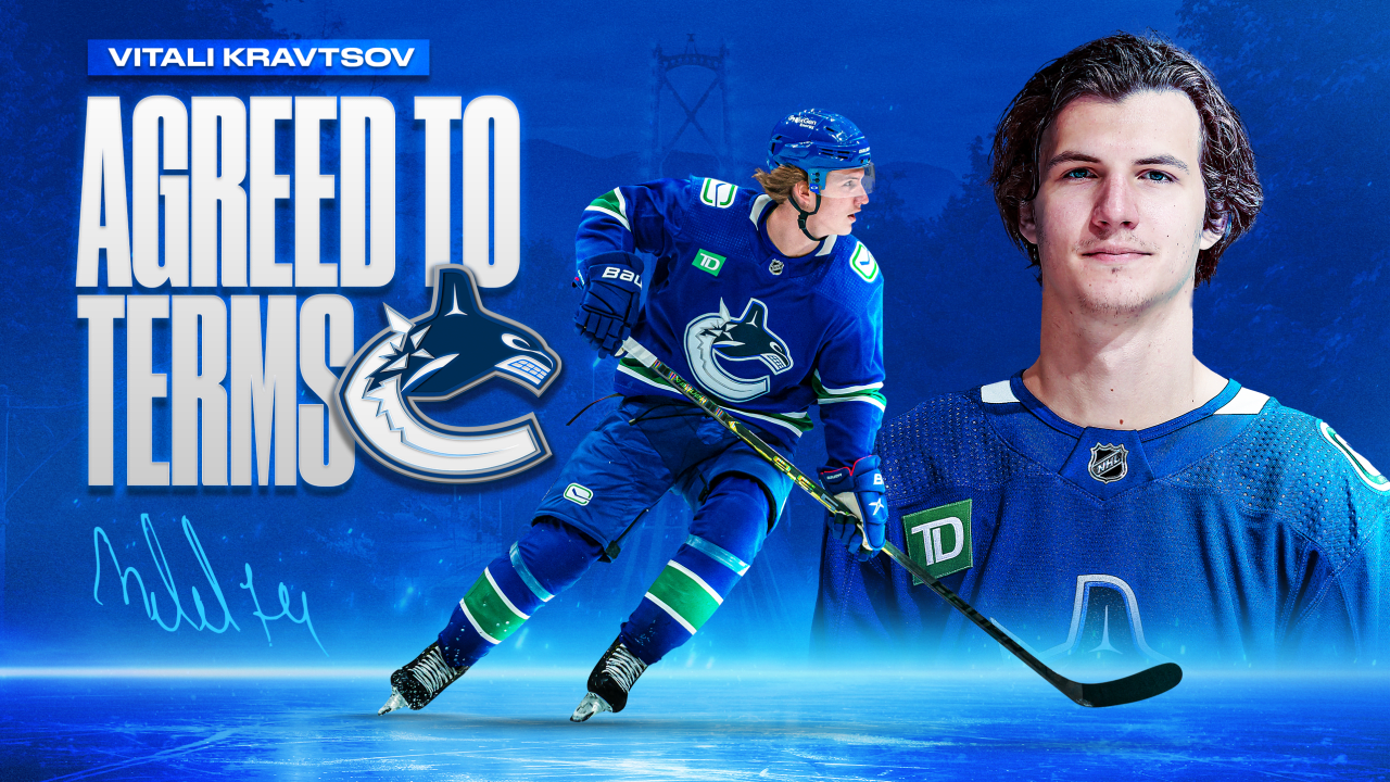 CANUCKS AGREE TO TERMS WITH VITALI KRAVTSOV ON ONE-YEAR, TWO-WAY CONTRACT | Vancouver Canucks