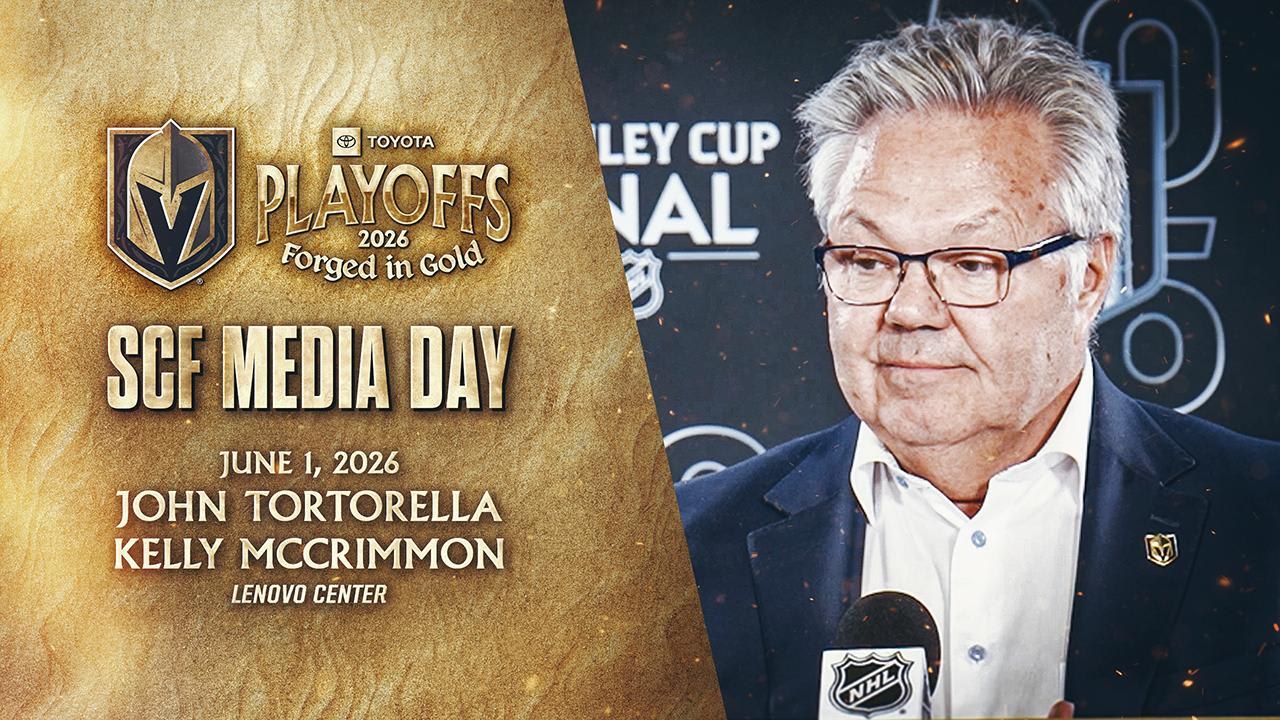 SCF Media Day: John Tortorella & Kelly McCrimmon | Vegas Golden Knights