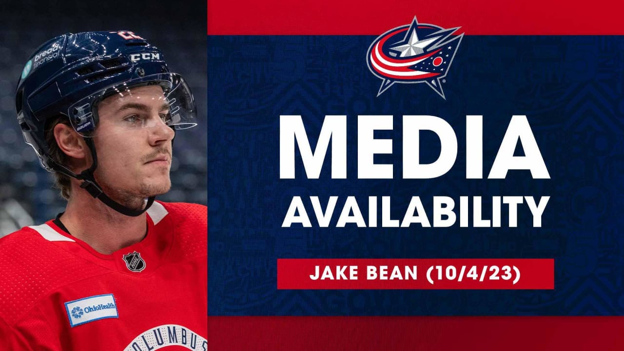 Jake Bean Media Availability | Columbus Blue Jackets