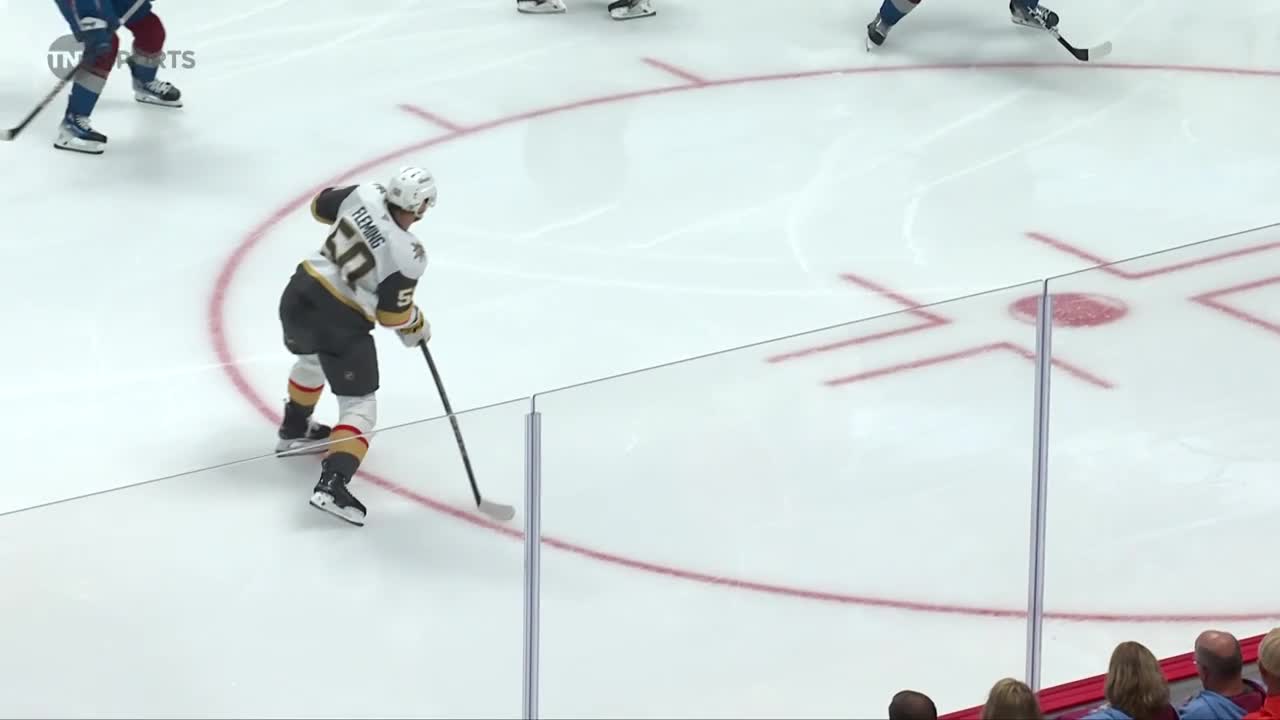 VGK@COL: Fleming scores goal against Alexandar Georgiev | NHL.com