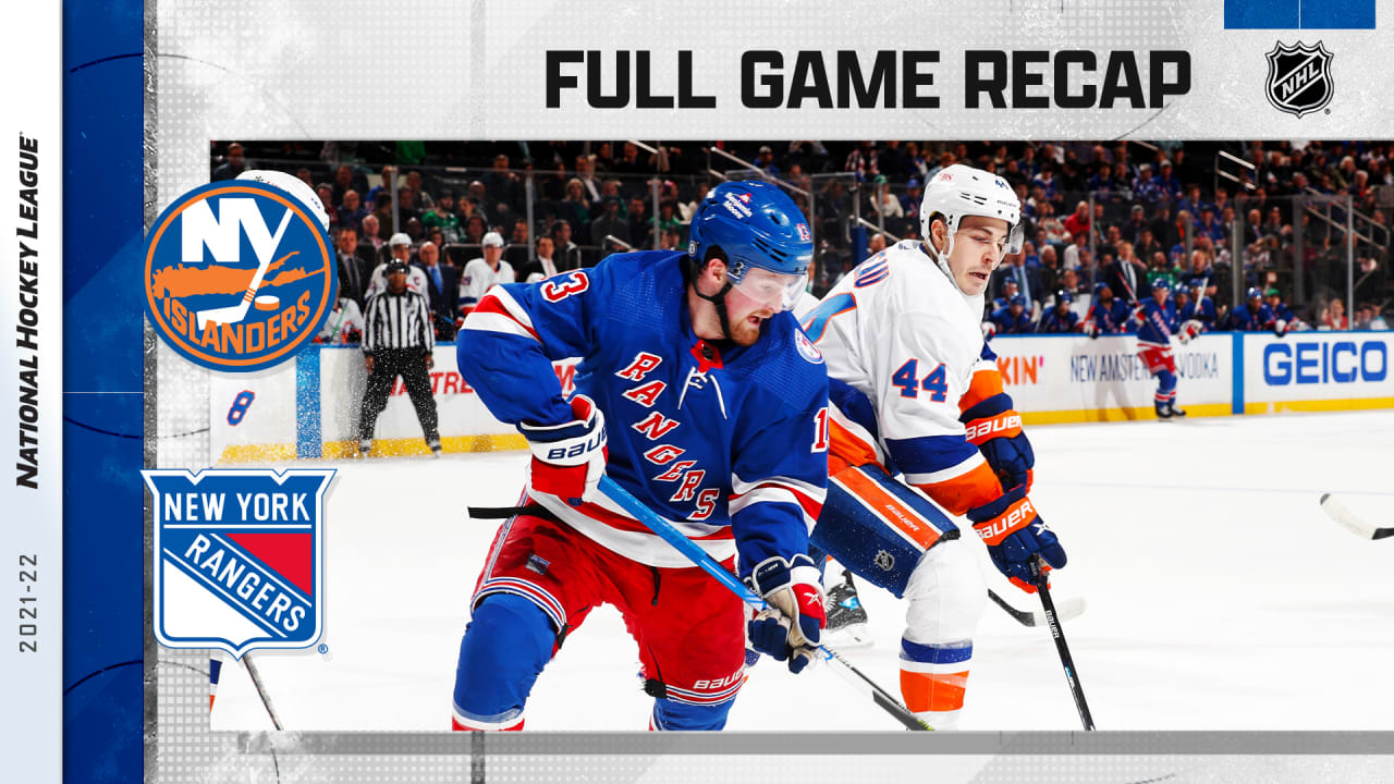 Recap: NYI 2, NYR 1 | New York Islanders