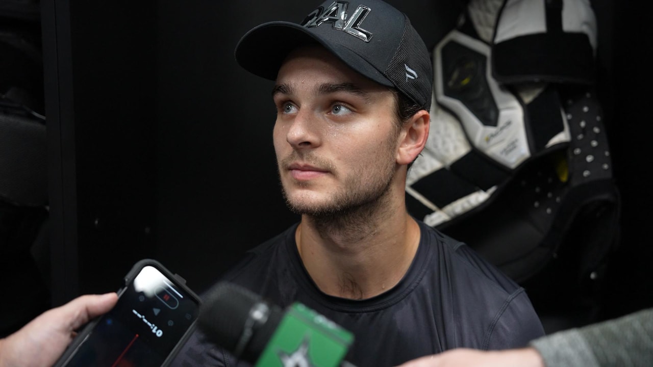 10/1/25 Practice: Wyatt Johnston | Dallas Stars