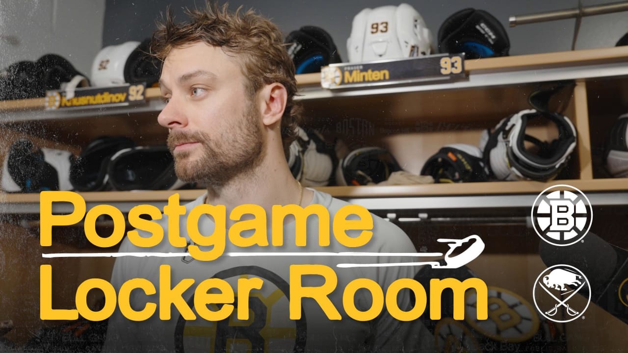 Locker Room Raw: H. Lindholm, Kuraly | Boston Bruins