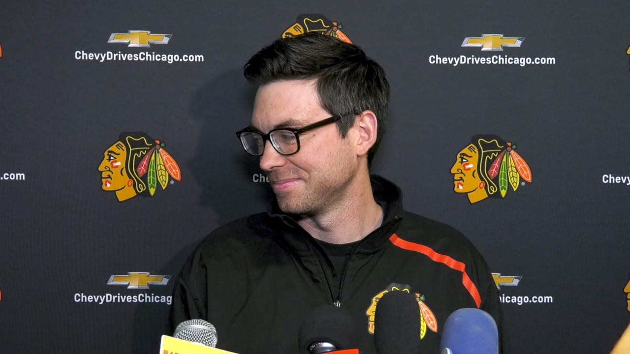 Colliton on Dach's debut | Chicago Blackhawks