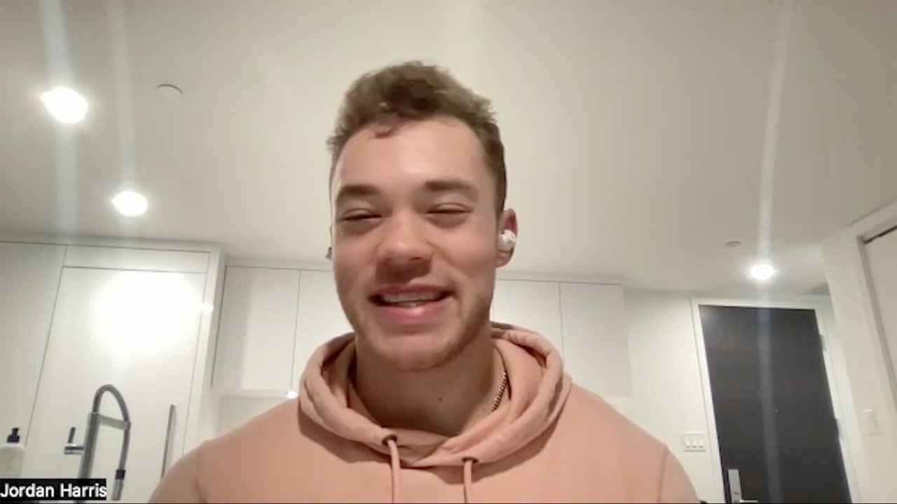 Harris et son père parlent hockey | Canadiens de Montréal