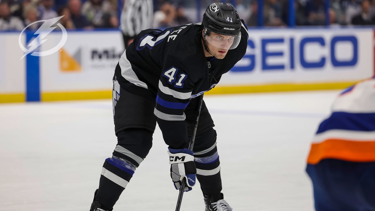 Lightning re-sign forward Mitchell Chaffee to a two-year, one-way ...