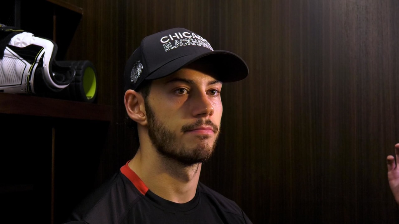 R. Johnson on Goal, Bedard | Chicago Blackhawks