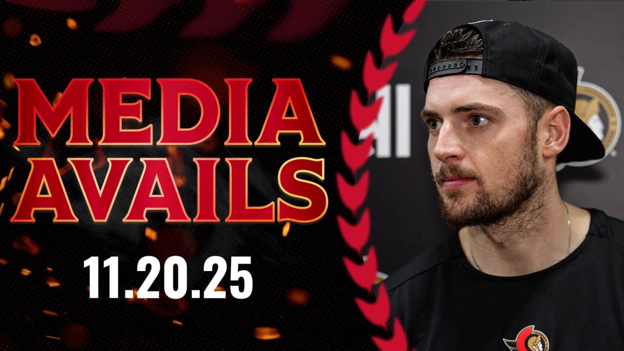 Drake Batherson Pregame Media vs ANA | Ottawa Senators