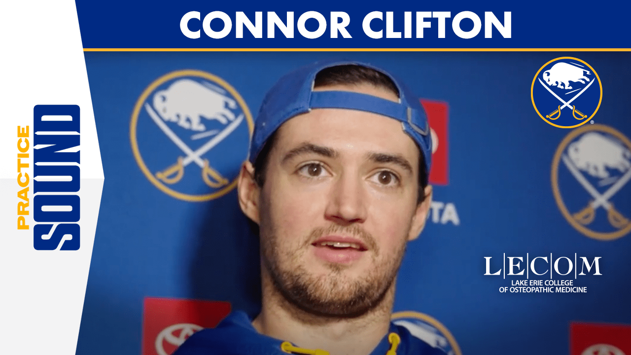 Clifton After Practice | Buffalo Sabres