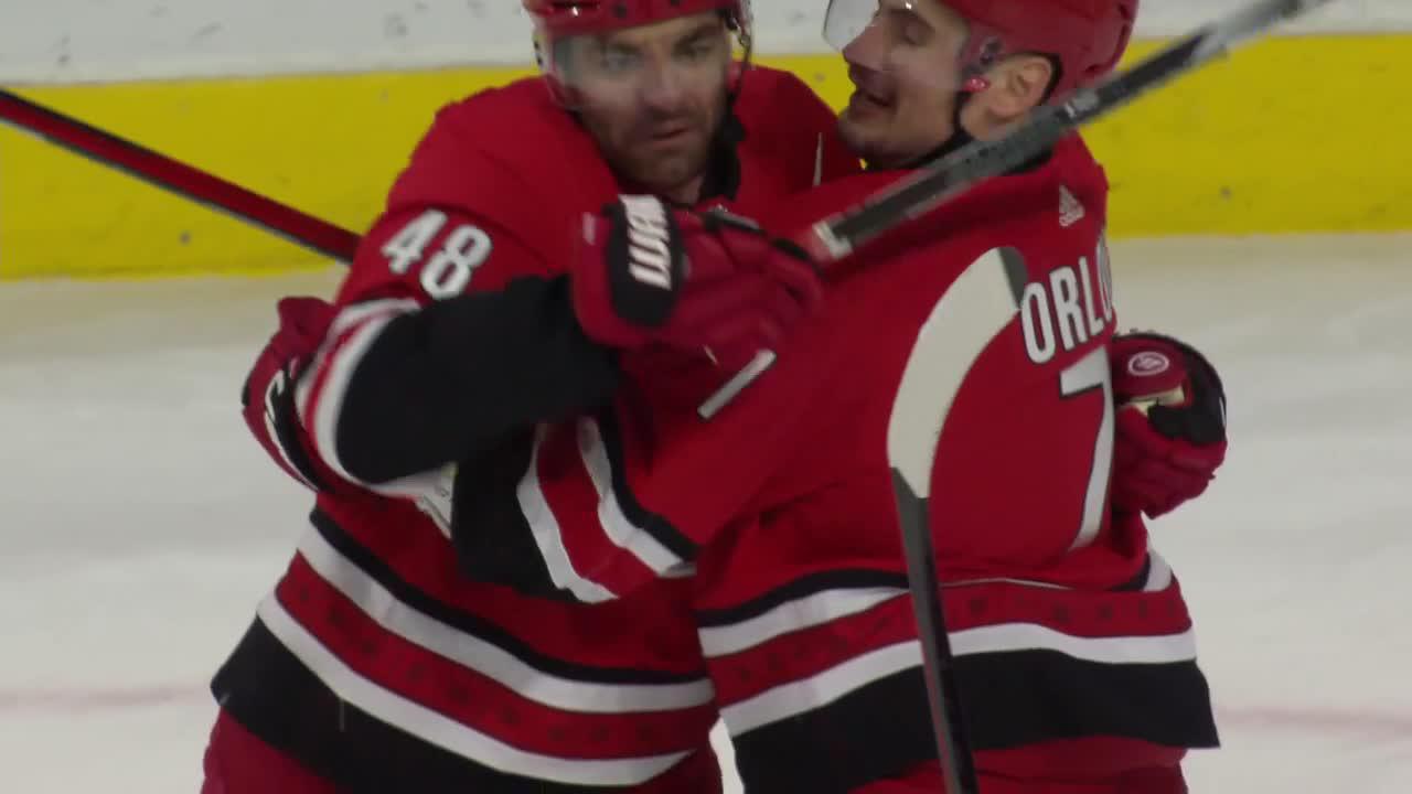 PIT@CAR: Martinook scores goal against Tristan Jarry | NHL.com