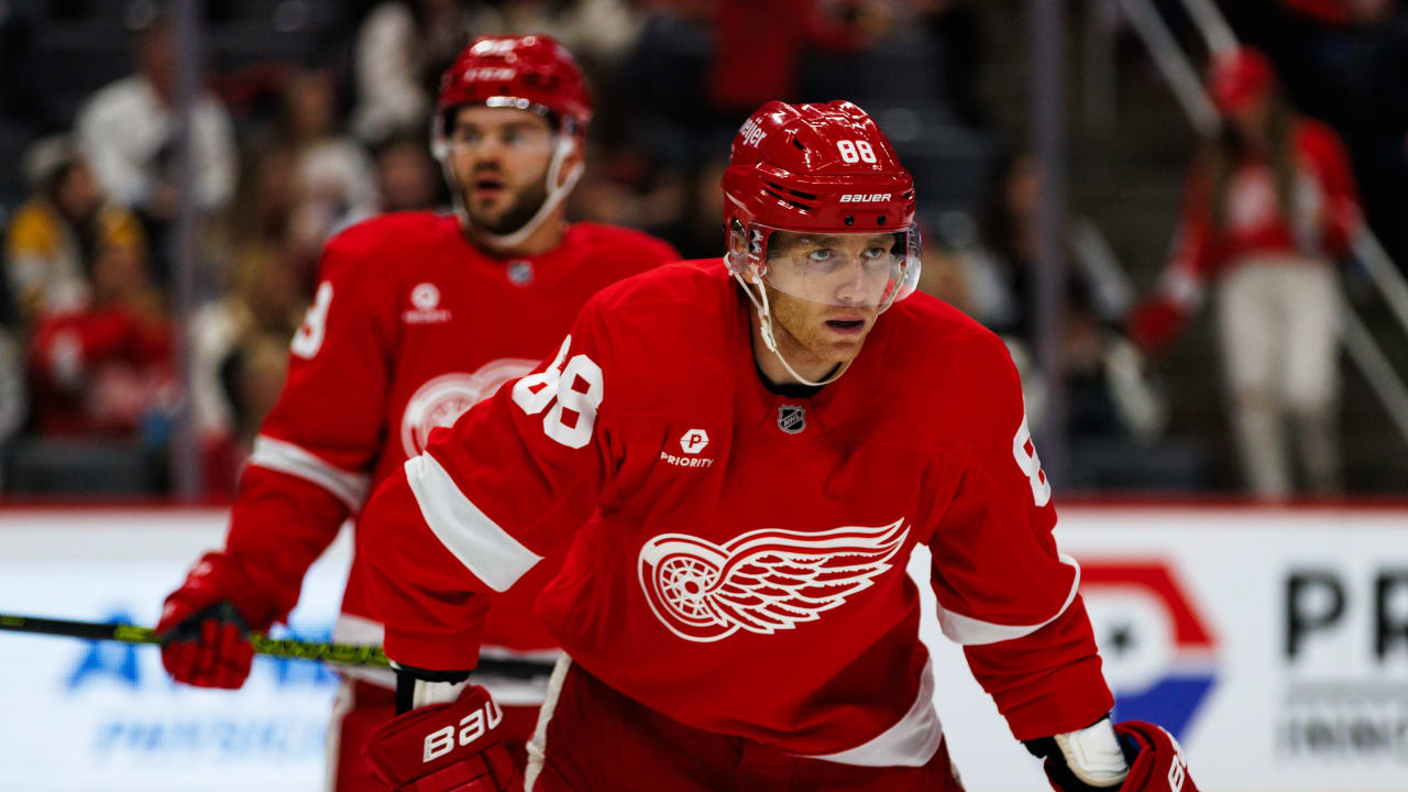 Kane feeling healthy, motivated as Red Wings push forward into 2024-25 ...