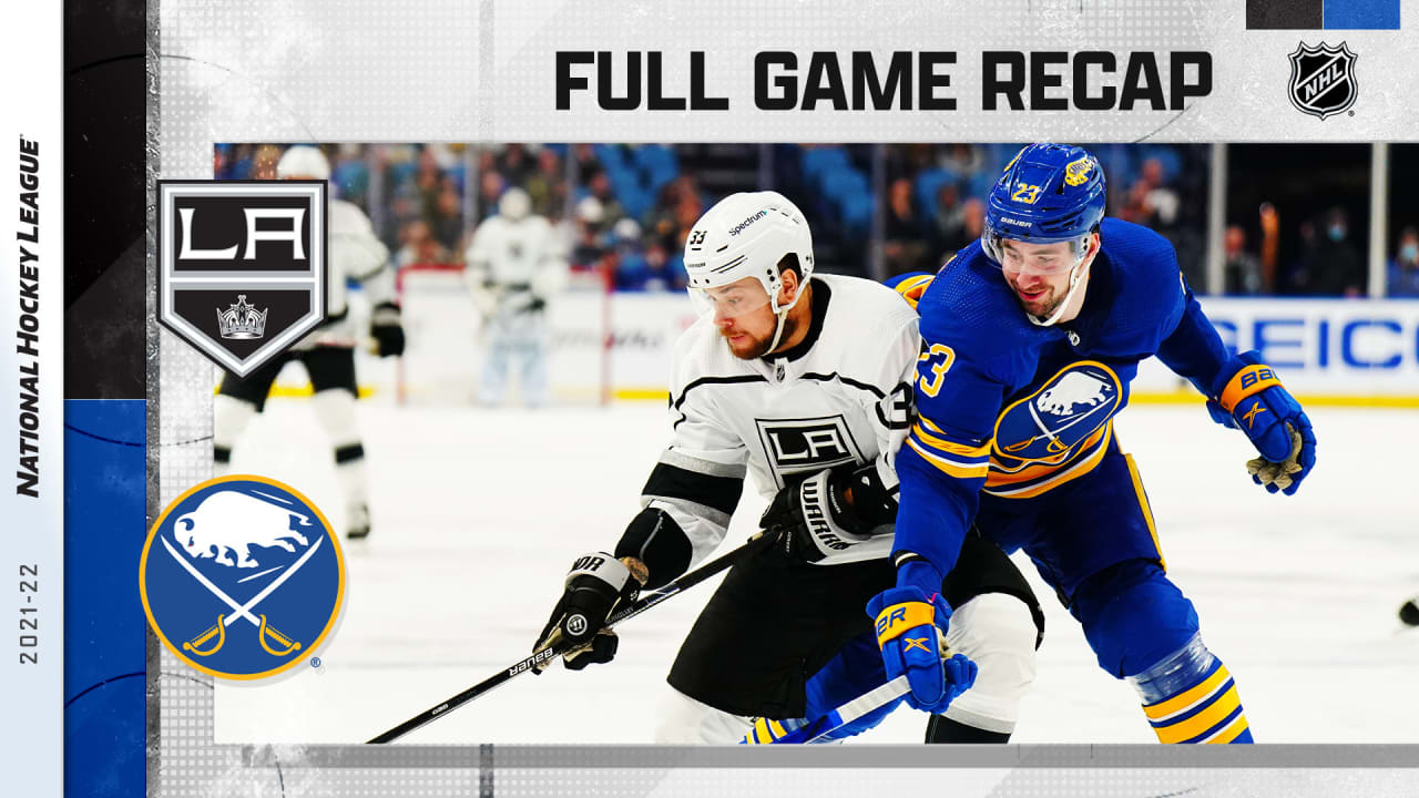 Recap: LAK 3, BUF 0 | Los Angeles Kings