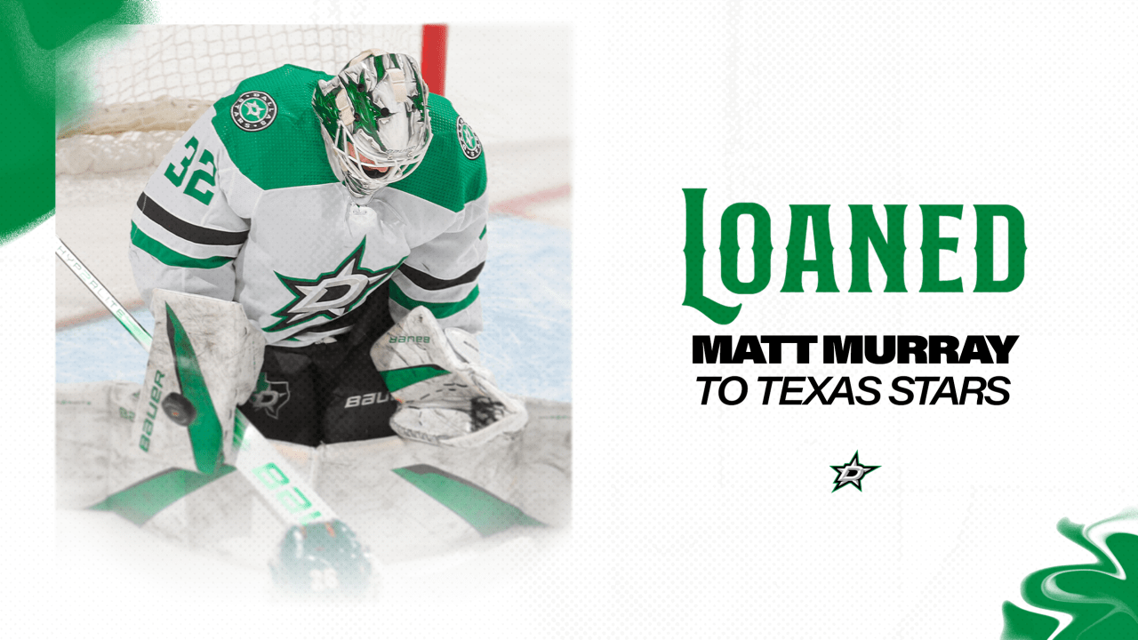 Stars loan goaltender Matt Murray to Texas | Dallas Stars