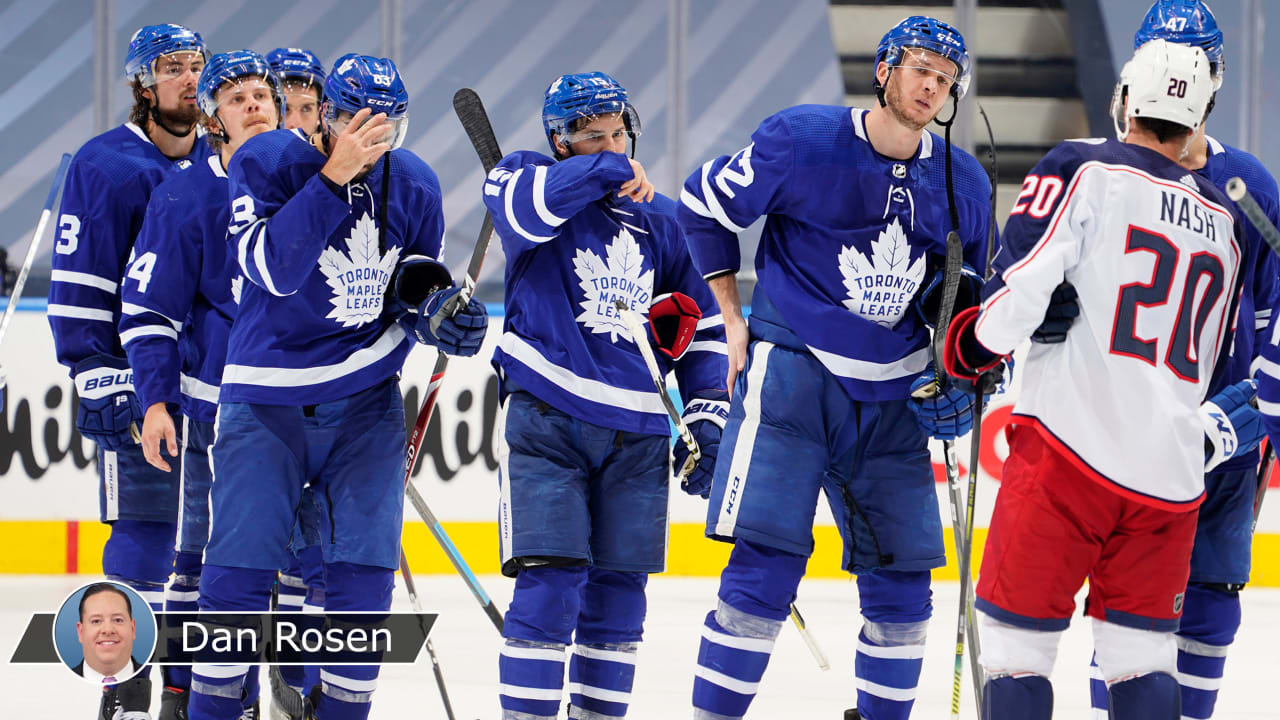 Maple Leafs denied playoff run again with Game 5 loss to Blue Jackets ...