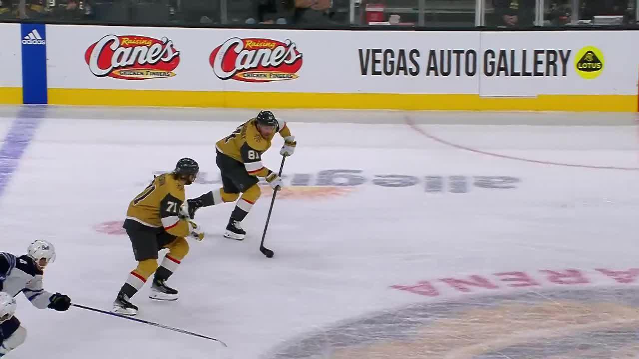 WPG@VGK: Marchessault scores goal against Jets | Vegas Golden Knights