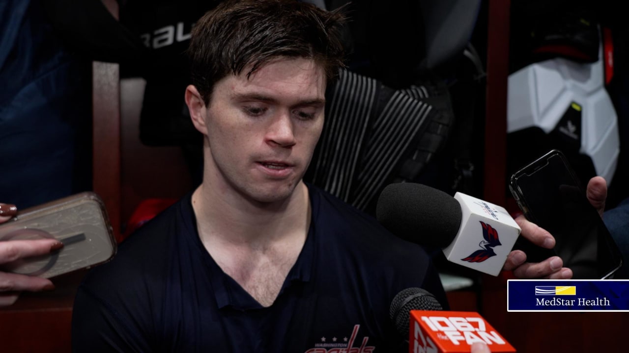 Postgame | Connor McMichael | Washington Capitals