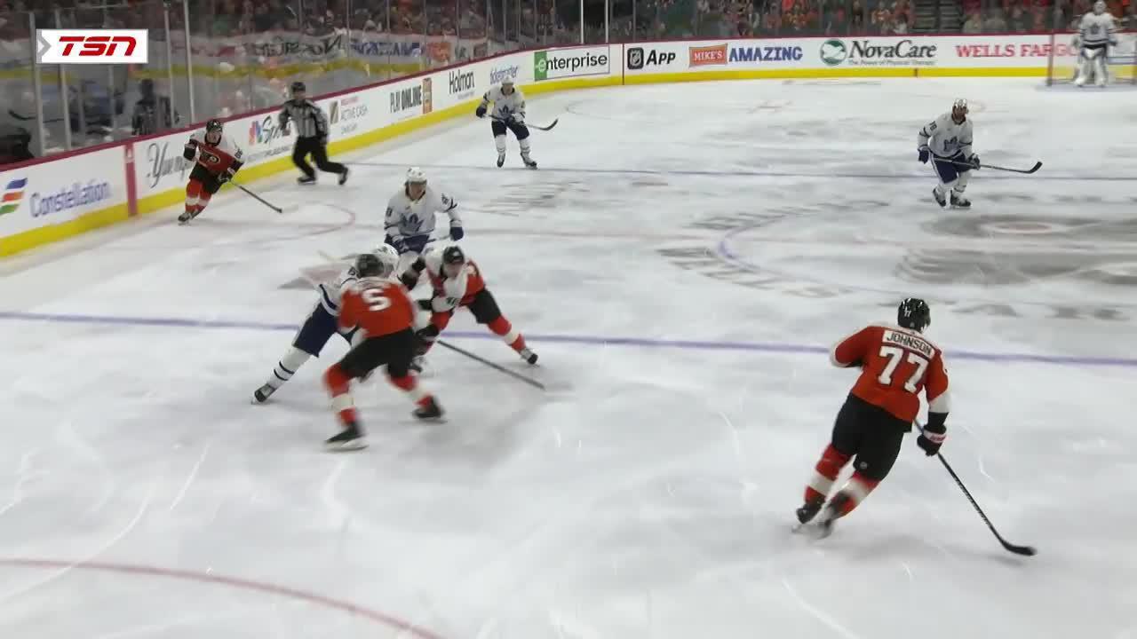 TOR@PHI: Nylander scores goal against Felix Sandstrom | Toronto Maple Leafs