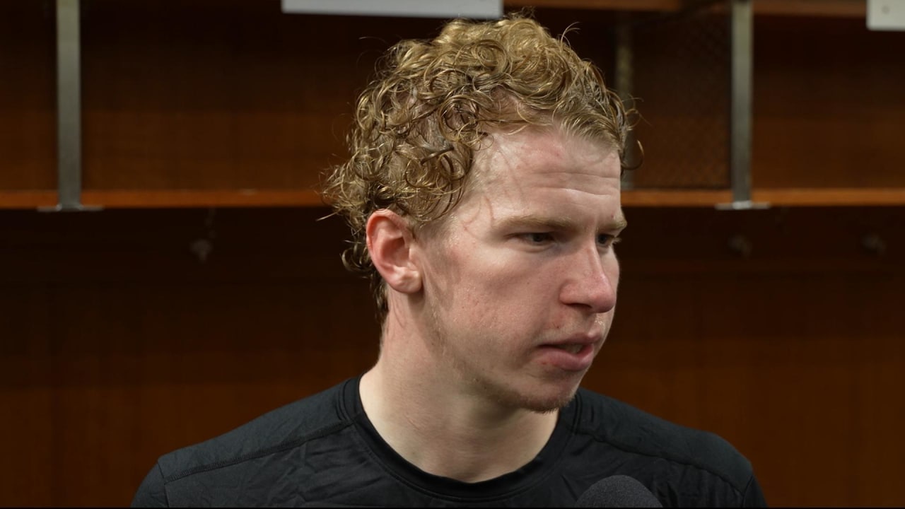 Jackson LaCombe Postgame | Anaheim Ducks