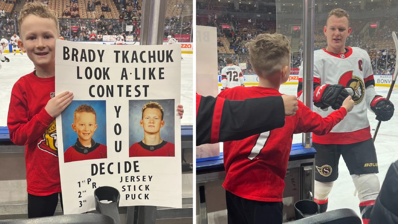 Senators captain Tkachuk finds doppelganger in crowd | NHL.com