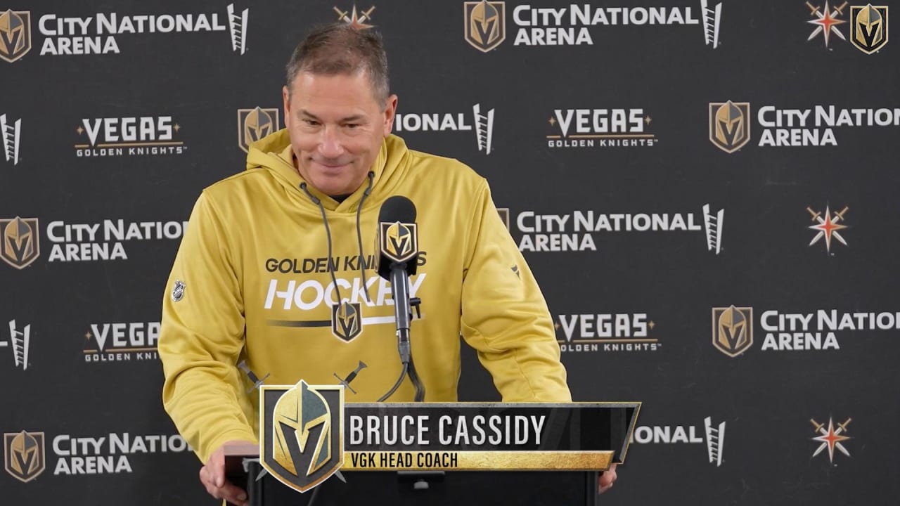 Cassidy Availability 12/15 | Vegas Golden Knights