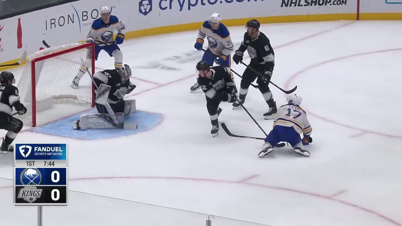 BUF@LAK: Rittich with a great save against Jiri Kulich | Los Angeles Kings