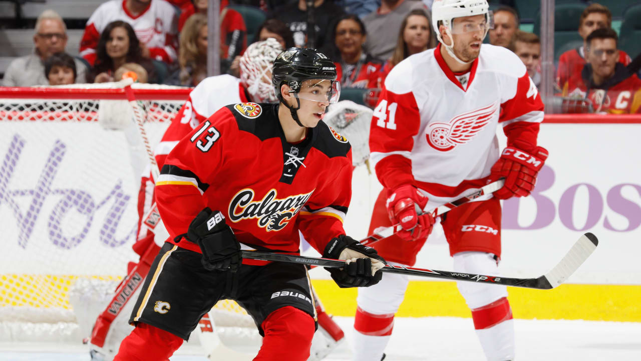 Notes: Blashill, Larkin very aware of abilities of Calgary's Gaudreau ...