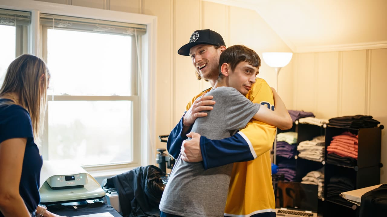 Autism Career Training Visit With Philip Tomasino | Nashville Predators