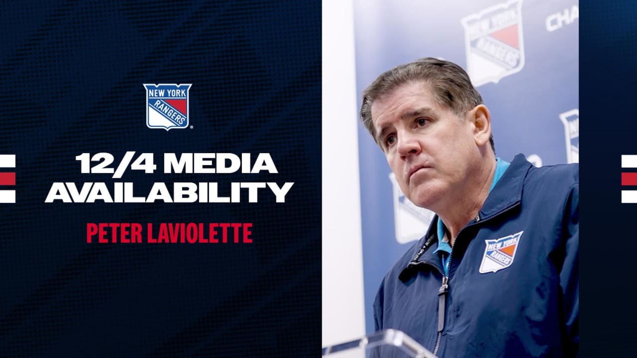 Practice: Laviolette | New York Rangers