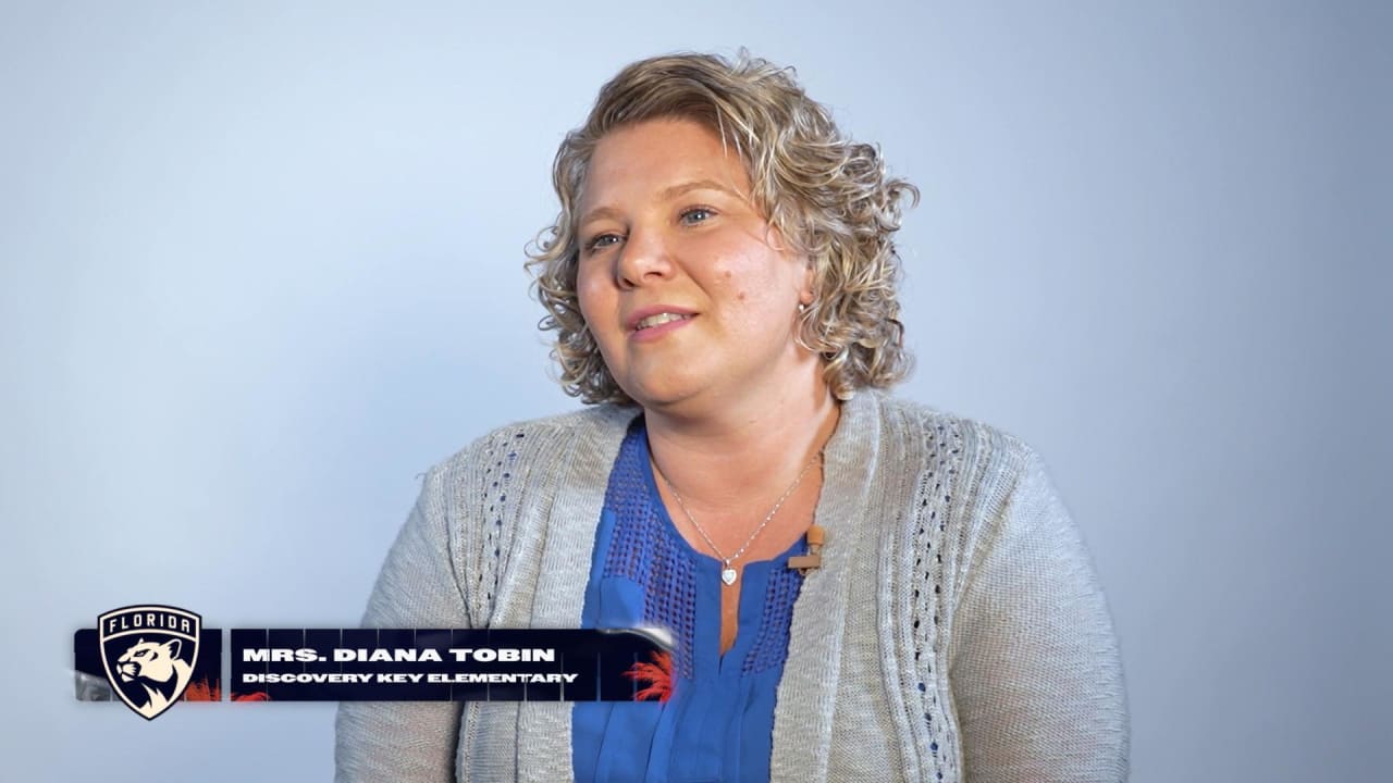 Teacher of the Month: Diana Tobin | Florida Panthers