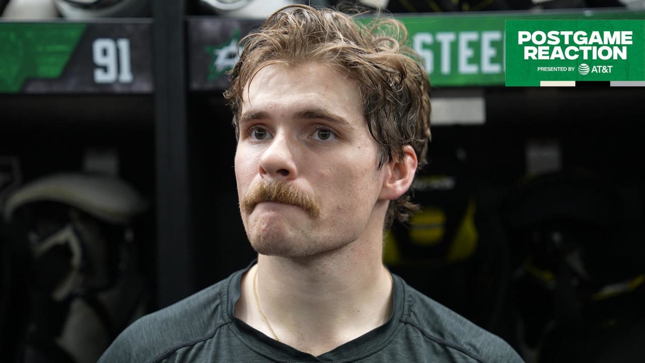 CGY@DAL Postgame: Sam Steel | Dallas Stars