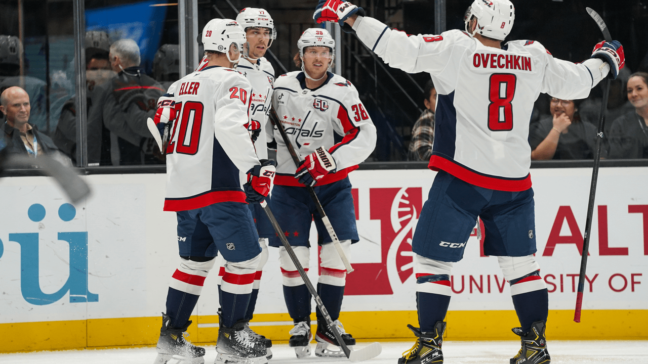 Caps Finish Road Sweep in Utah | Washington Capitals