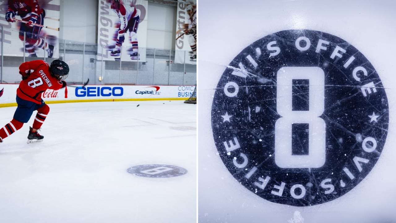 Special 'Ovi's Office' logos installed at local rinks to honor Ovechkin ...