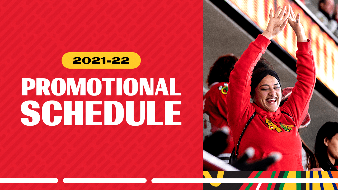 RELEASE: Blackhawks Announce 2021-22 Promotional Schedule | Chicago ...
