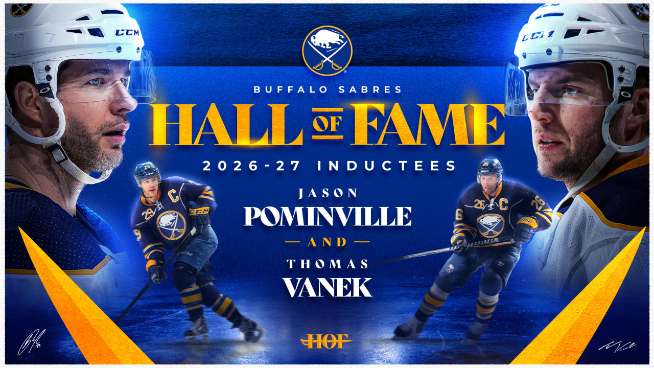 Pominville, Vanek to be inducted into Sabres Hall of Fame during 2026 ...