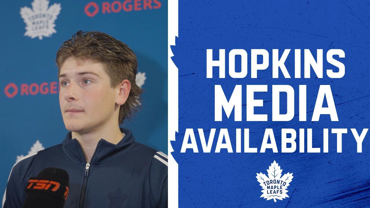 Tyler Hopkins | Practice | Toronto Maple Leafs