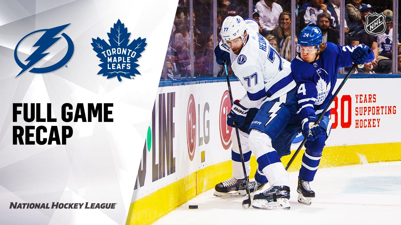 Recap: TBL 7, TOR 3 | Tampa Bay Lightning
