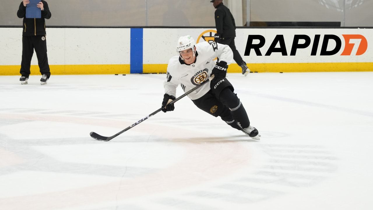 Poitras Back on the Ice at Development Camp | Boston Bruins