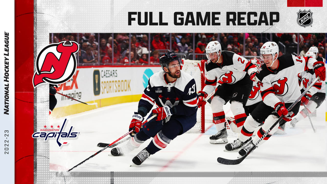 Recap: NJD 5, WSH 4 - F/OT | NHL.com