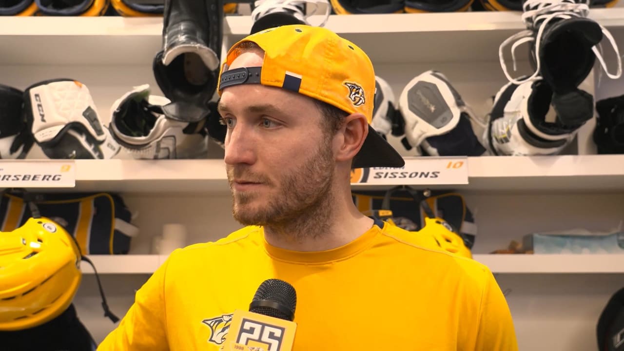 Postgame: COL vs. NSH, Sissons | Nashville Predators