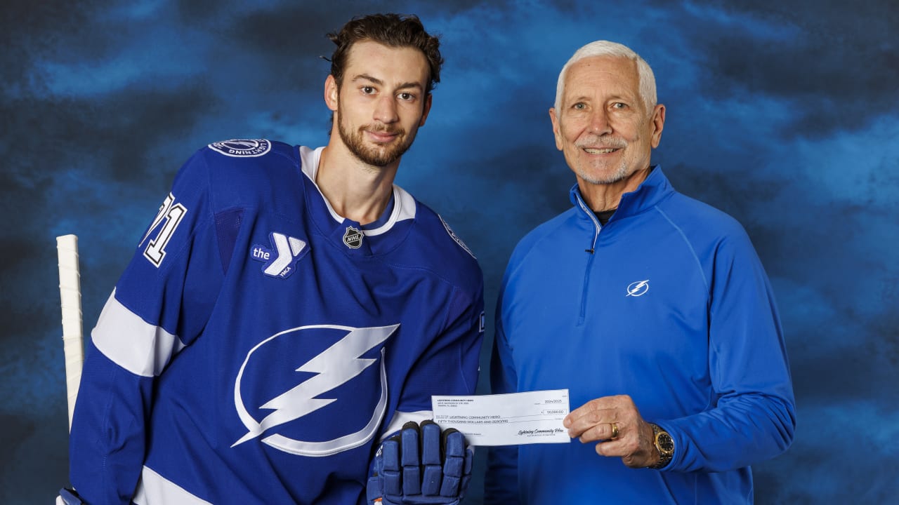 Jim Myers honored as Lightning Community Hero | Tampa Bay Lightning