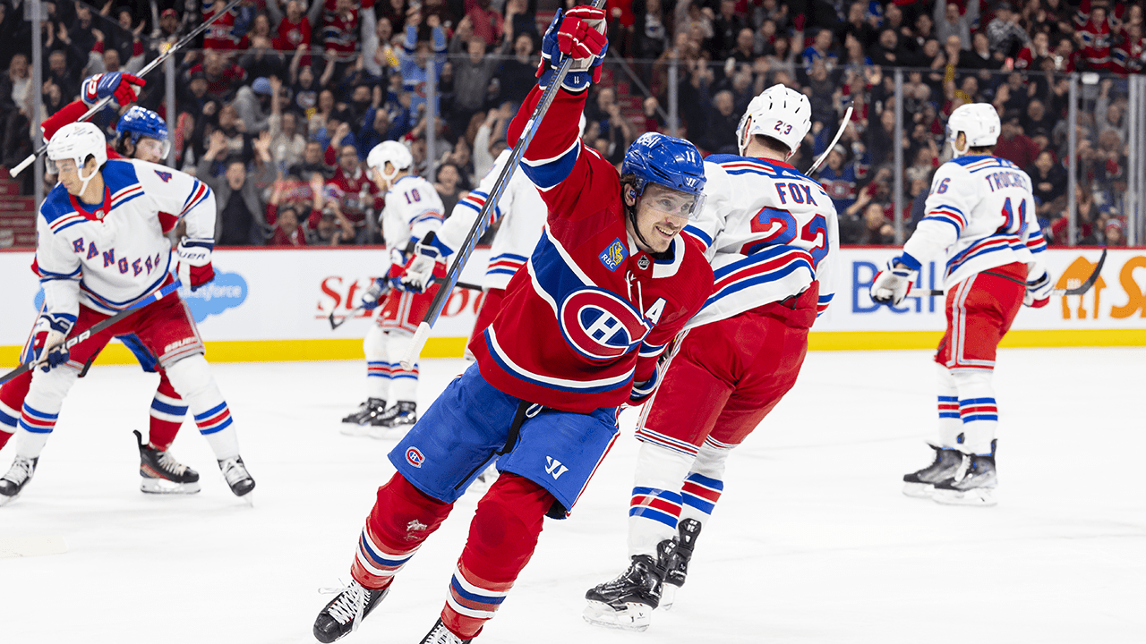 Gallagher kicks off scoring | NHL.com