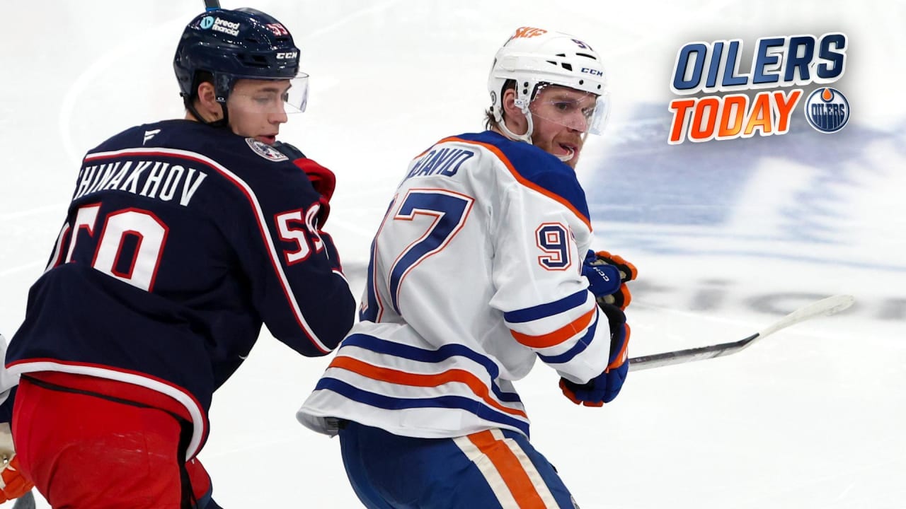 OILERS TODAY | Post-Game at CBJ | Edmonton Oilers