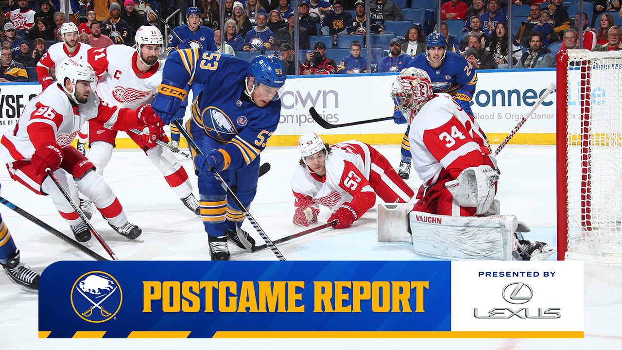Sabres' late surge falls short in loss to Red Wings | Buffalo Sabres