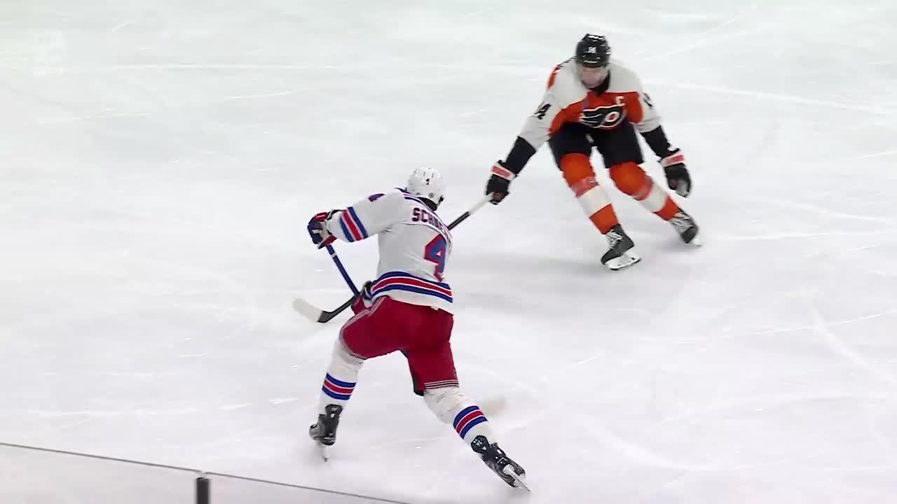 NYR@PHI: Rempe scores goal against Samuel Ersson | New York Rangers