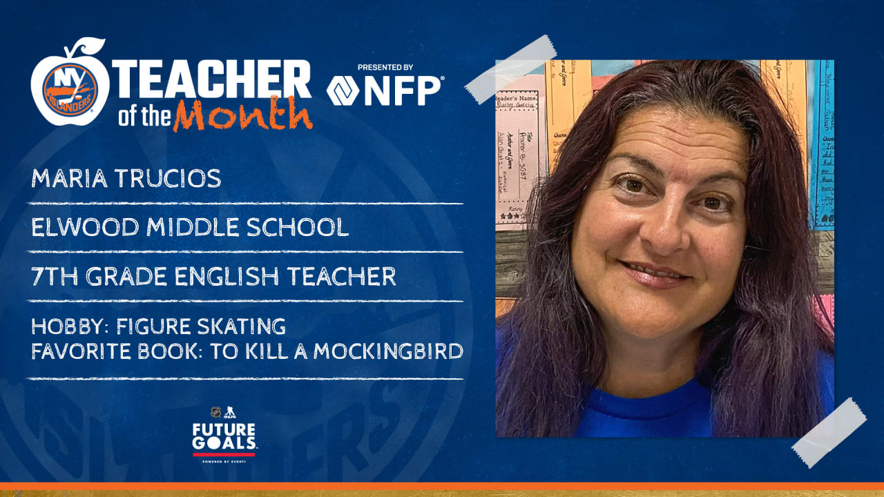 Islanders Teacher of the Month: Maria Trucios | New York Islanders