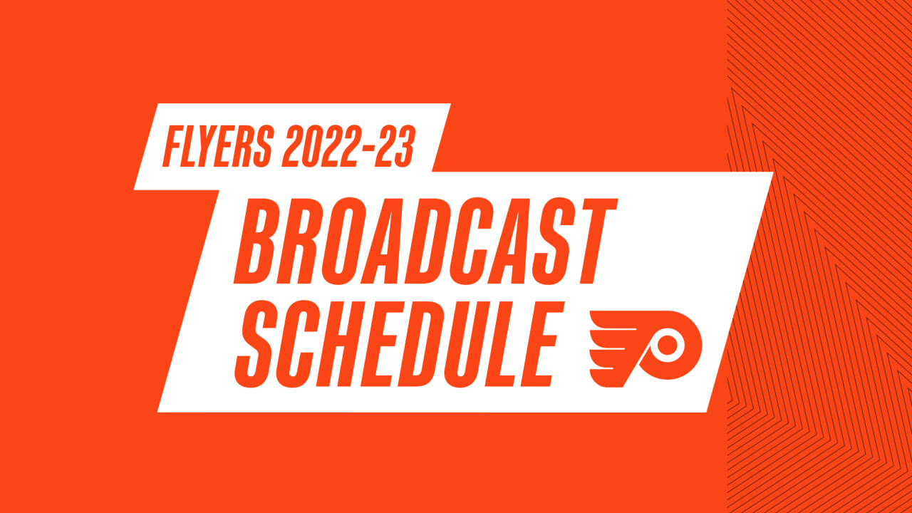 Flyers announce 2022-23 local and national broadcast schedule ...