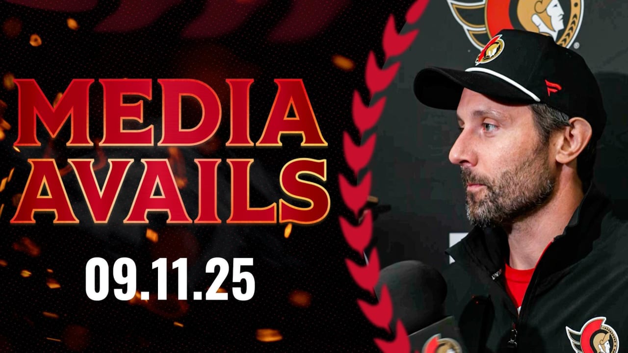 Sam Gagner Rookie Camp Media - Sept 11 | Ottawa Senators