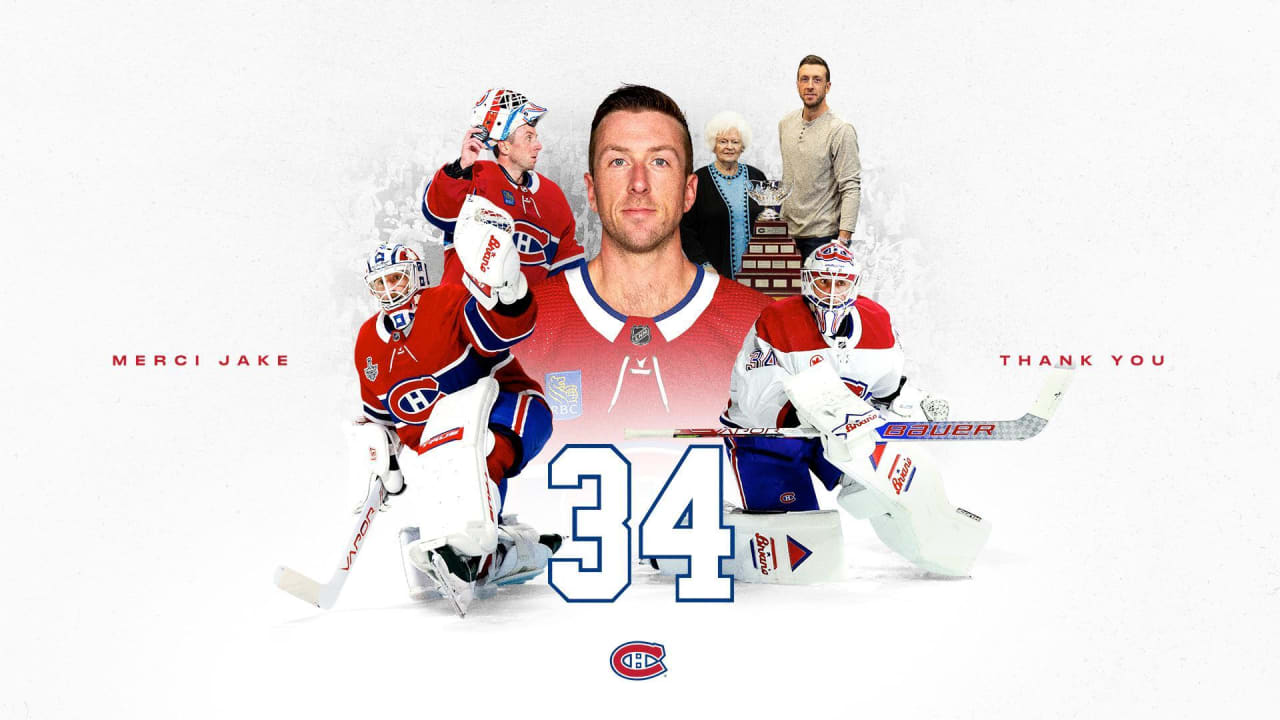 Thank you, Jake | Montréal Canadiens
