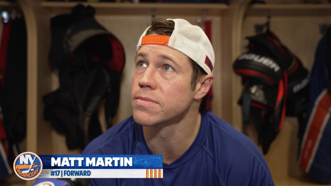 Practice 1/7: Matt Martin | New York Islanders